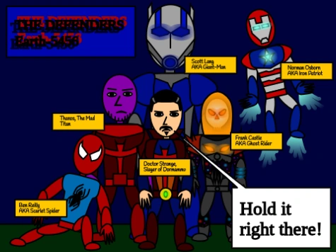 The Defenders (Earth-5456) | Marvel Scratch Multiverse Wiki | Fandom