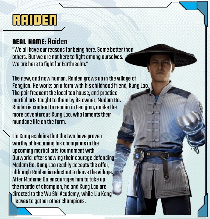 Raiden | CMON United Wiki | Fandom