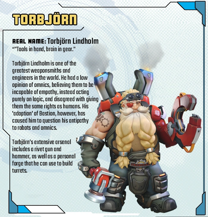Torbjörn | CMON United Wiki | Fandom