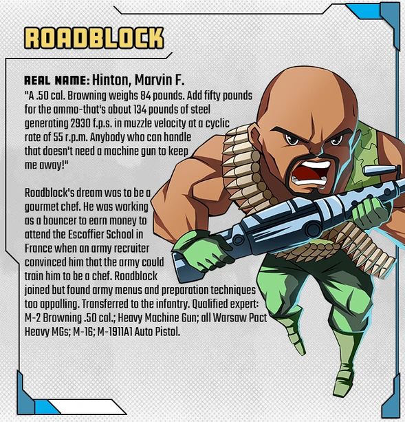 Roadblock | CMON United Wiki | Fandom