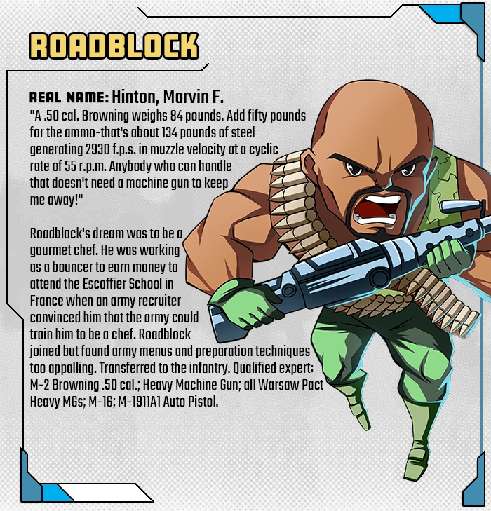 Roadblock | CMON United Wiki | Fandom