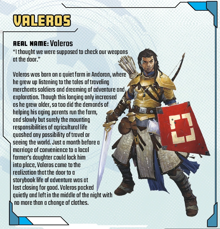 Valeros | CMON United Wiki | Fandom