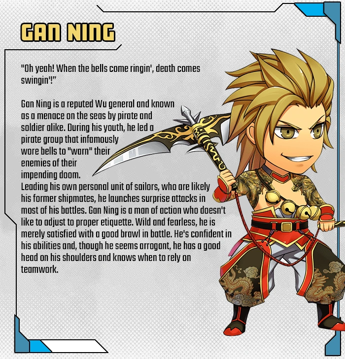 Gan Ning | CMON United Wiki | Fandom