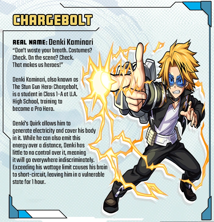 Chargebolt | CMON United Wiki | Fandom