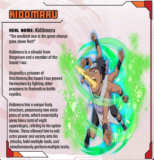 Kidomaru | CMON United Wiki | Fandom