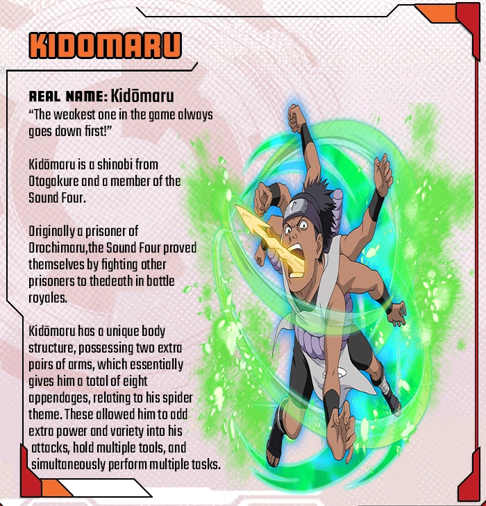 Kidomaru | CMON United Wiki | Fandom