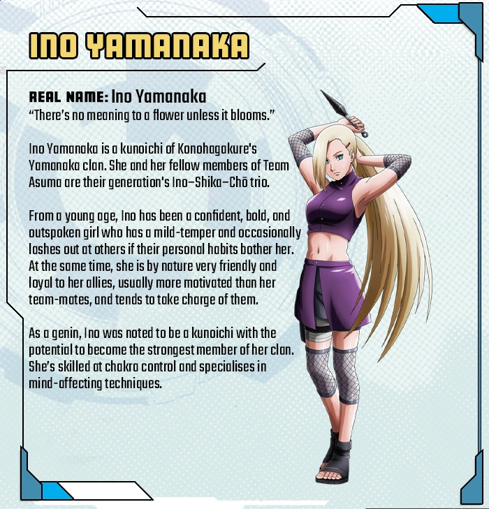 Ino Yamanaka | CMON United Wiki | Fandom