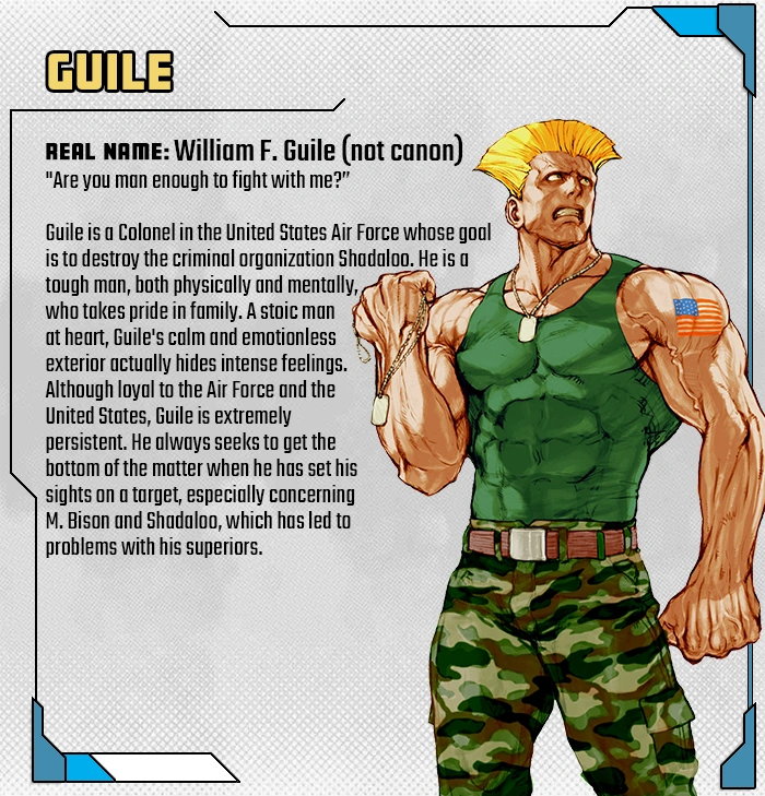 Guile | CMON United Wiki | Fandom