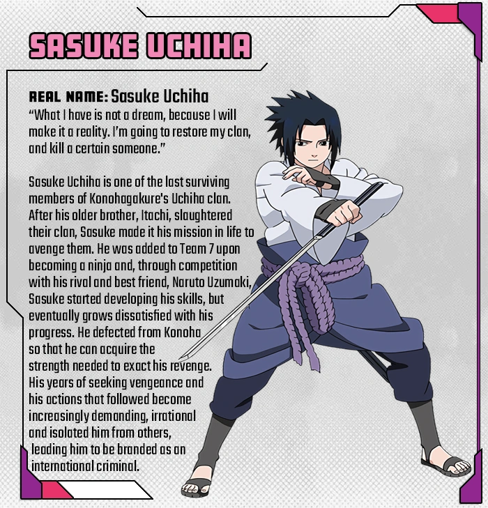 Sasuke Uchiha | CMON United Wiki | Fandom