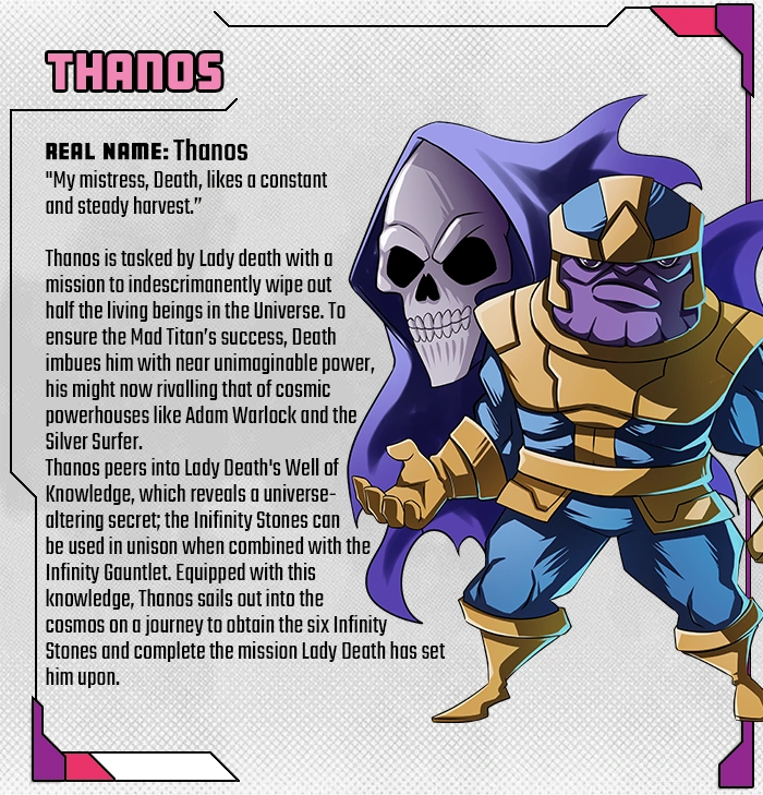 Thanos (Homebrew Hero) | CMON United Wiki | Fandom