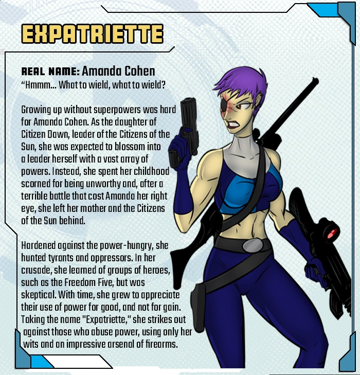 Expatriette | CMON United Wiki | Fandom