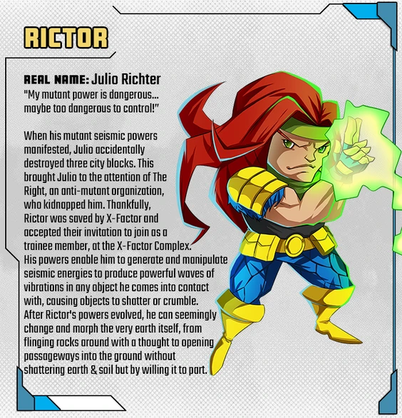 Rictor | CMON United Wiki | Fandom