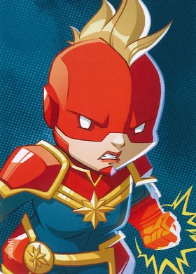 Capitano Marvel Chibi Chibis — ReynaldoCreate