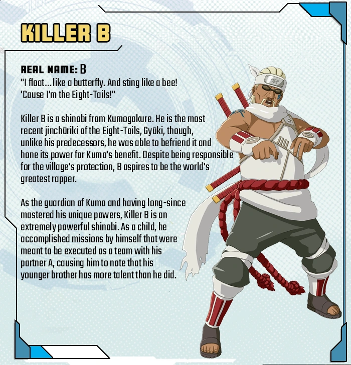 Killer B | CMON United Wiki | Fandom