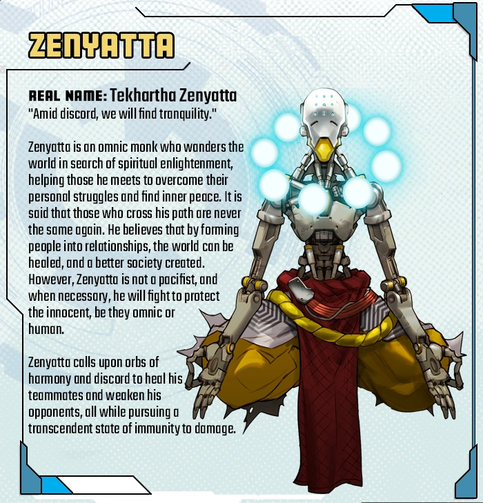 Zenyatta | CMON United Wiki | Fandom