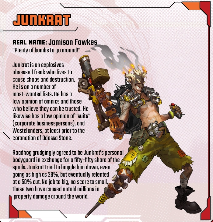 Junkrat & Roadhog | CMON United Wiki | Fandom