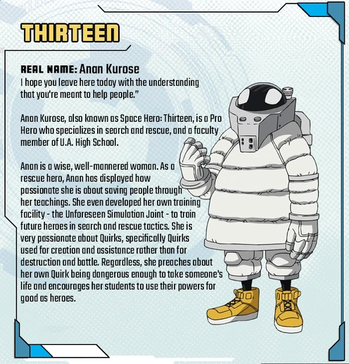 Thirteen | CMON United Wiki | Fandom