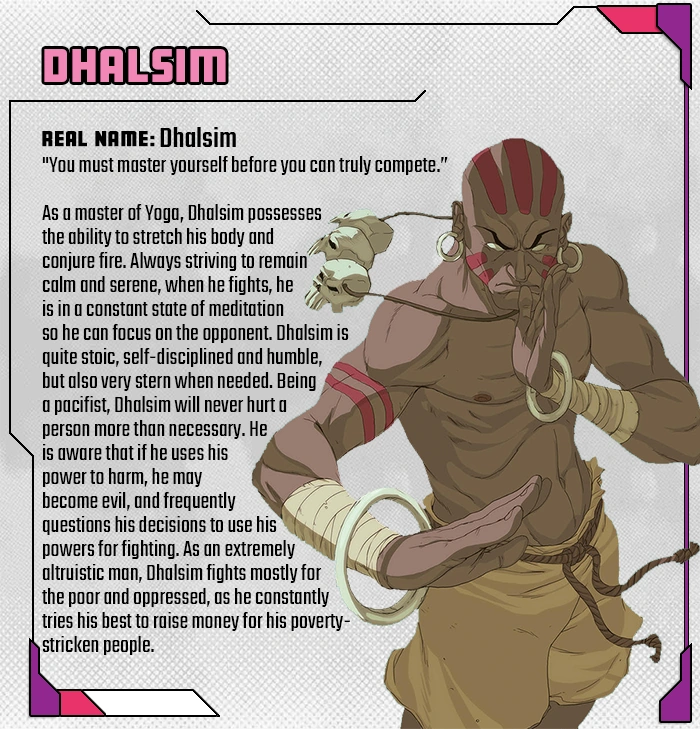 Dhalsim | CMON United Wiki | Fandom