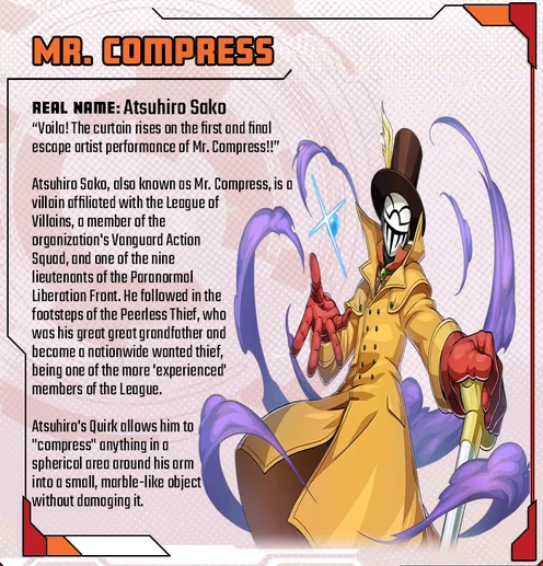 Mr. Compress | CMON United Wiki | Fandom