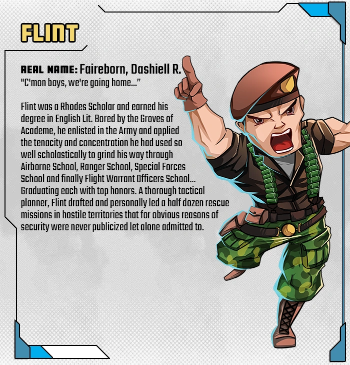 Flint | CMON United Wiki | Fandom