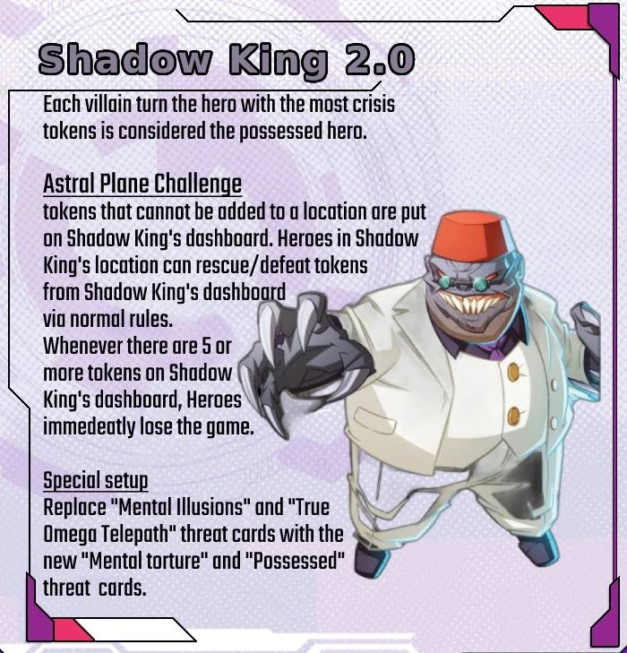 Shadow King 2.0 | CMON United Wiki | Fandom