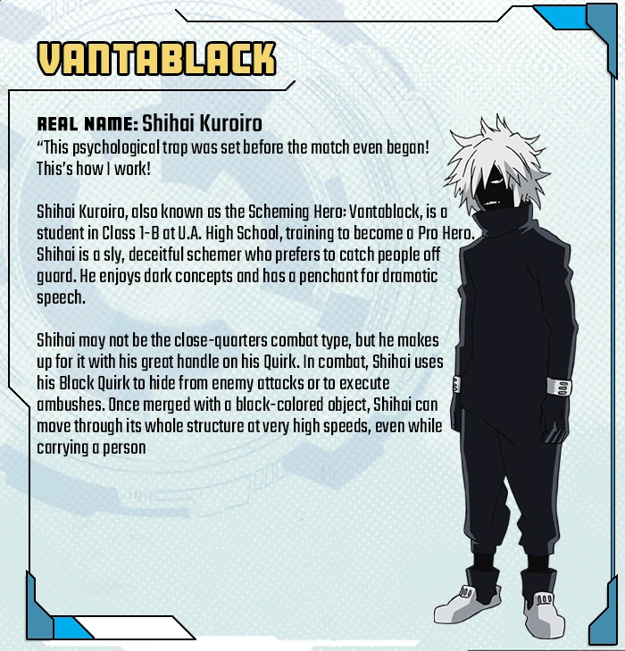 Vantablack | CMON United Wiki | Fandom