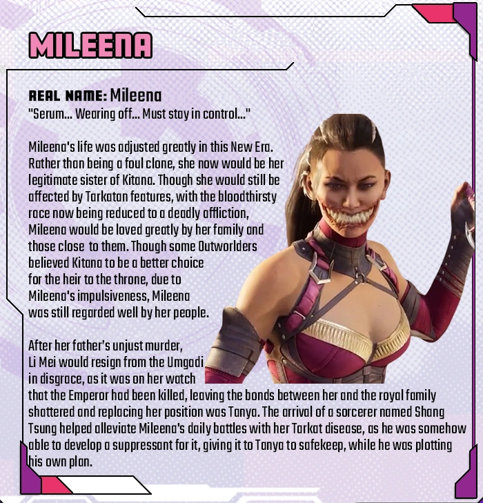Mileena | CMON United Wiki | Fandom