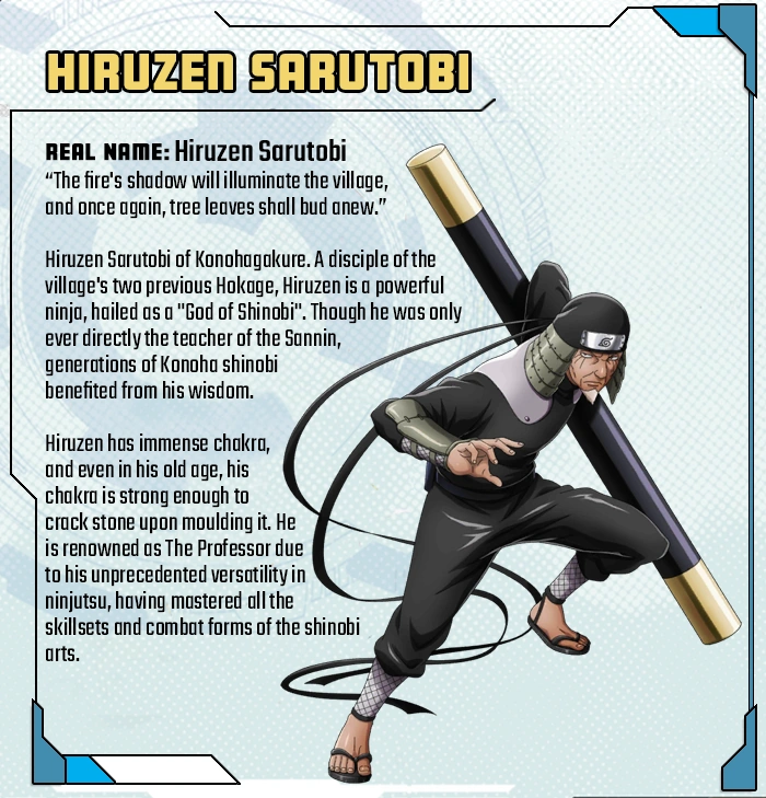 Hiruzen Sarutobi | CMON United Wiki | Fandom