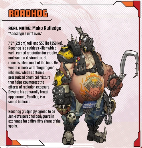 Junkrat & Roadhog | CMON United Wiki | Fandom