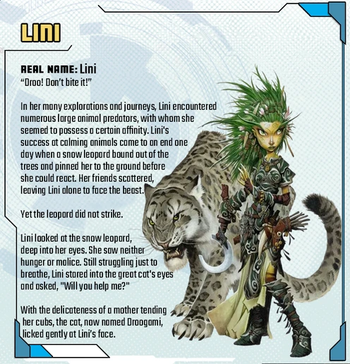 Lini | CMON United Wiki | Fandom