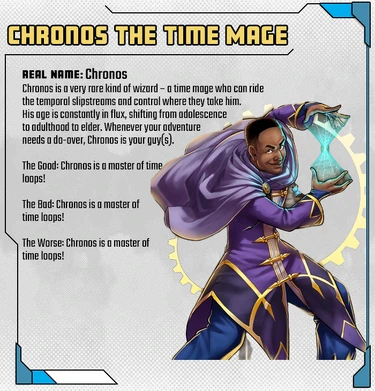Chronos the Time Mage | CMON United Wiki | Fandom