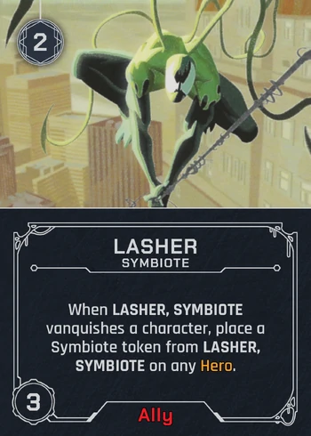Lasher Symbiote | Marvel Villainous Wiki | Fandom
