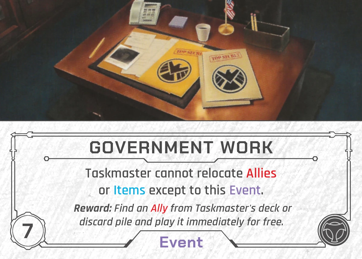 Government Work | Marvel Villainous Wiki | Fandom