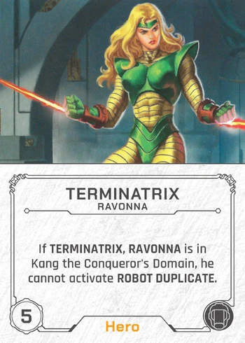 Terminatrix Ravonna | Marvel Villainous Wiki | Fandom