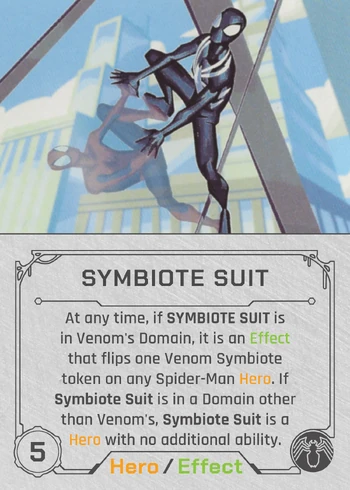 Symbiote Suit | Marvel Villainous Wiki | Fandom