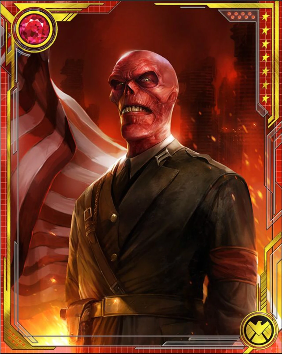 [President] Red Skull | Marvel: War of Heroes Wiki | Fandom