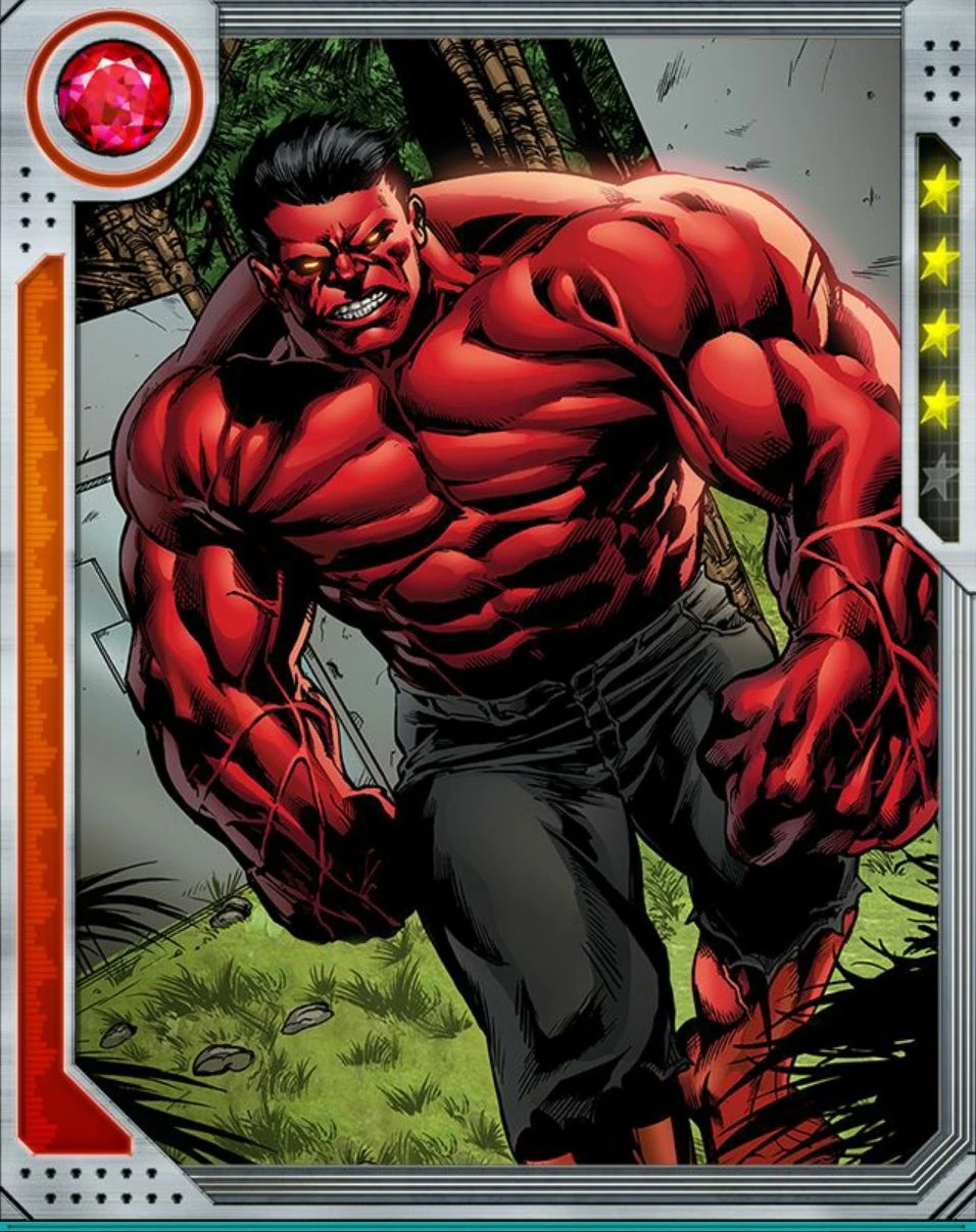 [Overheated] Red Hulk | Marvel: War of Heroes Wiki | Fandom