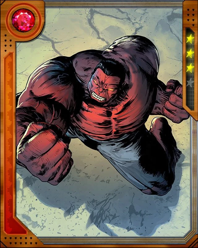 [Staying Hot] Red Hulk | Marvel: War of Heroes Wiki | Fandom