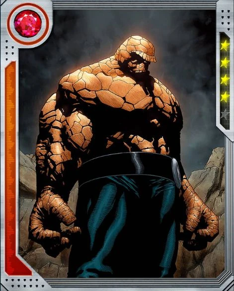[Stone Skin, Soft Heart] The Thing | Marvel: War of Heroes Wiki | Fandom