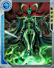 [Hel's Queen] Hela | Marvel: War of Heroes Wiki | Fandom
