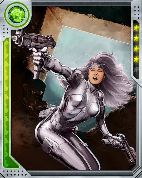 [Huntress] Silver Sable | Marvel: War of Heroes Wiki | Fandom