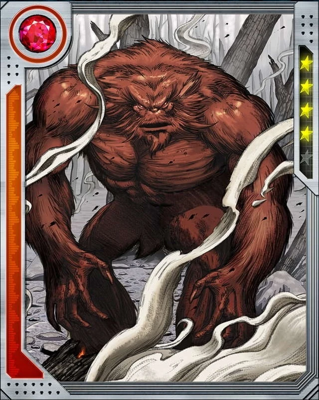 [Great Beast] Sasquatch | Marvel: War of Heroes Wiki | Fandom