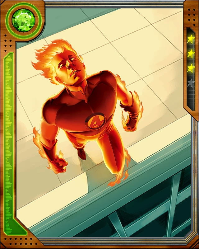 [Matchstick Johnny] Human Torch | Marvel: War of Heroes Wiki | Fandom