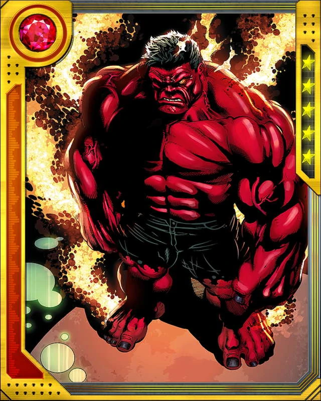 [Enraged Father] Red Hulk | Marvel: War of Heroes Wiki | Fandom