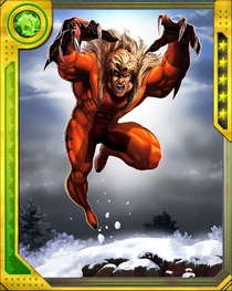 [Slasher] Sabretooth | Marvel: War of Heroes Wiki | Fandom