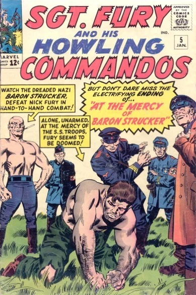 Sgt Fury e seu Comando Selvagem Vol 1 5 | Marvel Wiki | Fandom