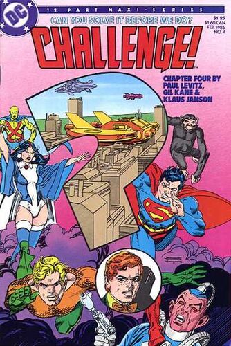 Dc Challenge Vol 1 4 Dc Database Fandom