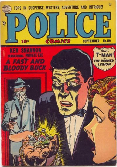 Police Comics Vol 1 119 | DC Database | Fandom