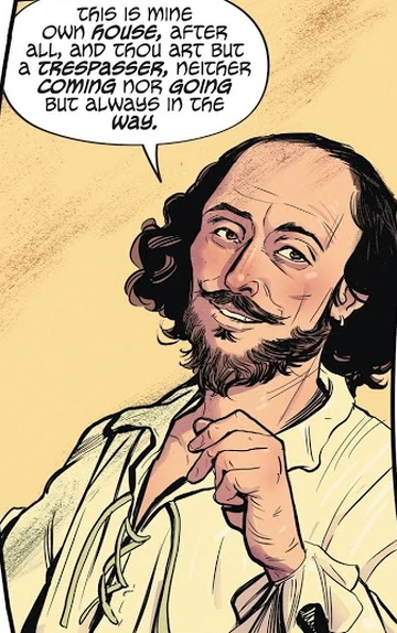 William Shakespeare Cartoon