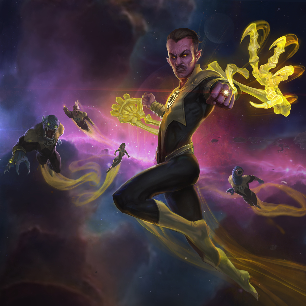 Thaal Sinestro Infinite Crisis Video Game Earth 0 Dc Database Fandom